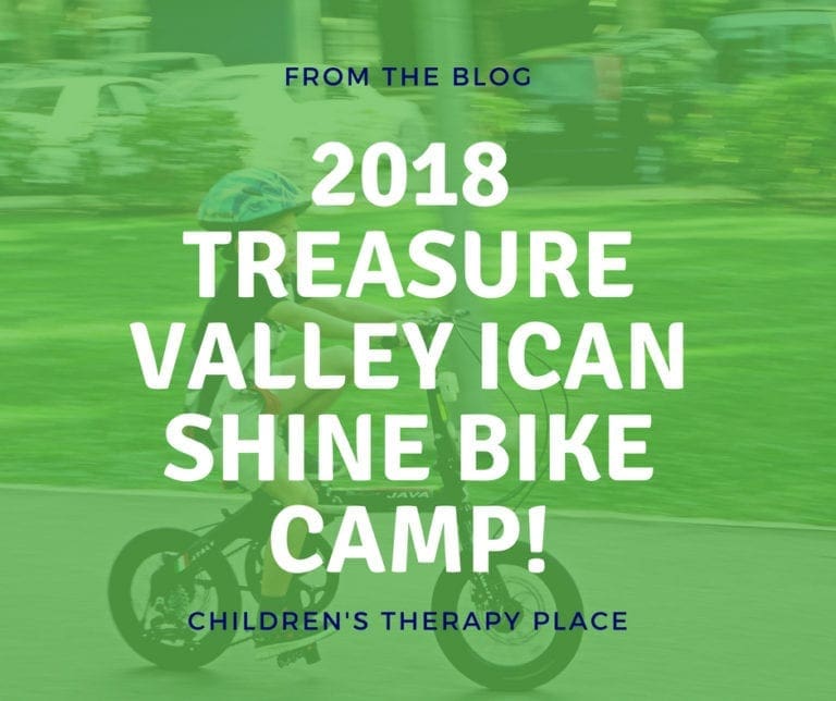 2018 Treasure Valley iCan Shine Bike Camp! - Children's Therapy Place